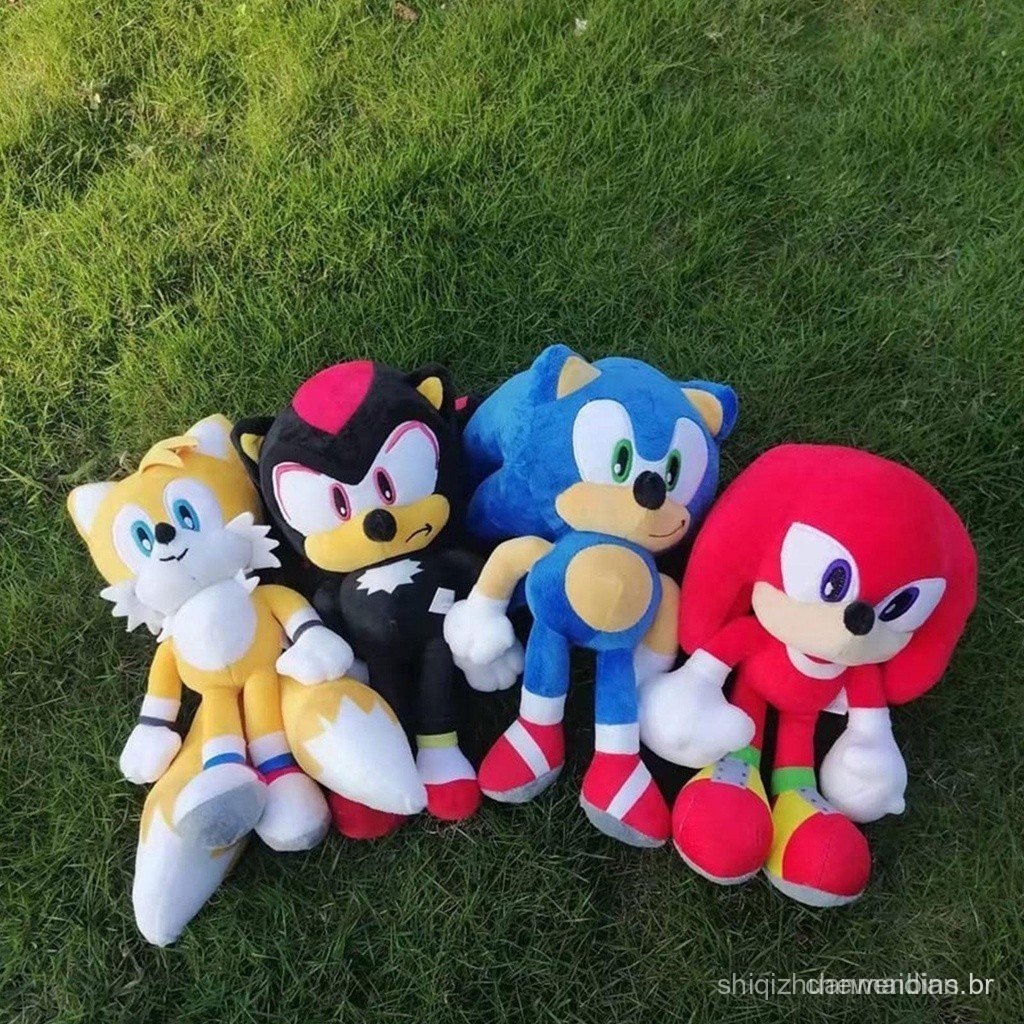 Teddy Doll Sonic the Hedgehog Shadow Amy Rose Knuckles Rabs Soft ...