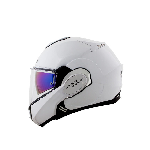 CAPACETE LS2 FF399 VALIANT MONOCOLOR WHITE | Shopee Brasil