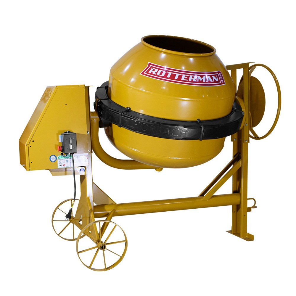 Betoneira 400 litros com motor e chave elet. NR12 Rotterman | Shopee Brasil
