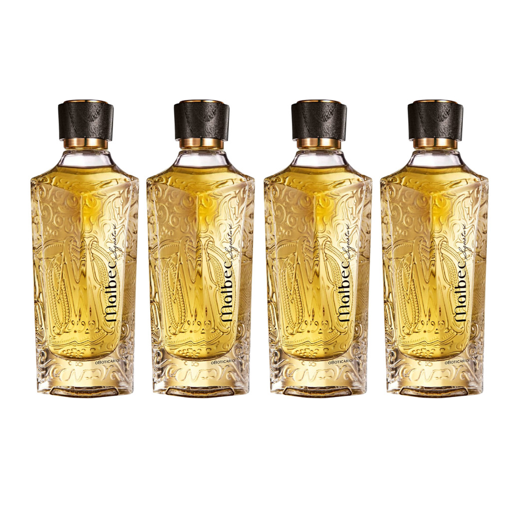 Kit Combo Com 4 Malbec Eau De Parfum Signature 90ml Oboticário | Shopee ...