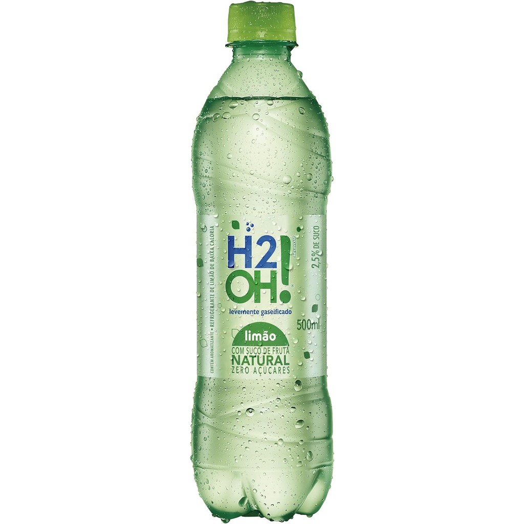 Bebida H2Oh Refrigerante H2OH! Limão Garrafa 500Ml | Shopee Brasil