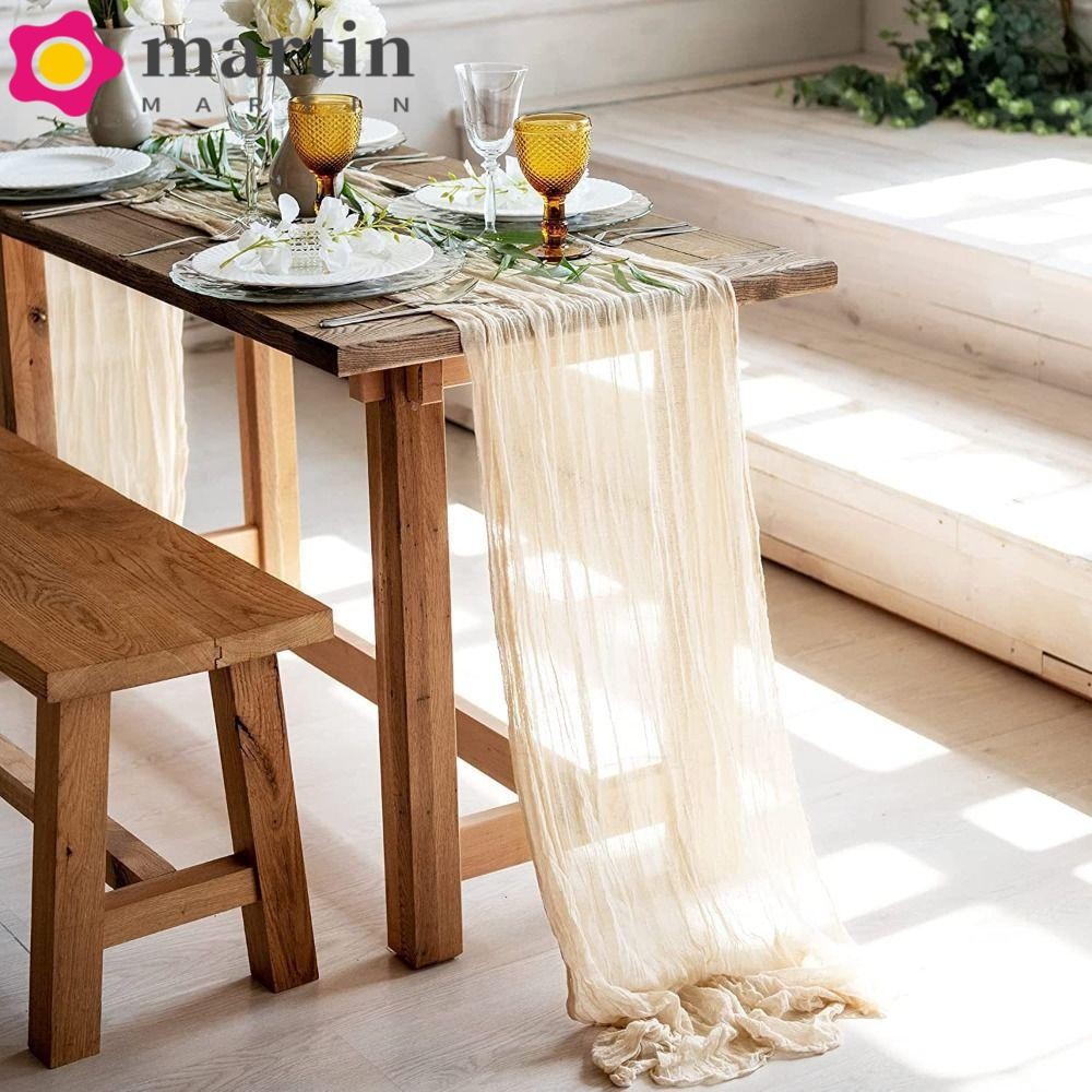 Toalha De Mesa De Gaze MARTIN , Corredores Vintage Boho , Decoração De ...