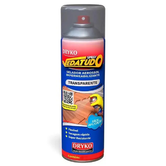 Spray Veda Tudo borracha líquida impermeabilizante Transparente 100ml ...