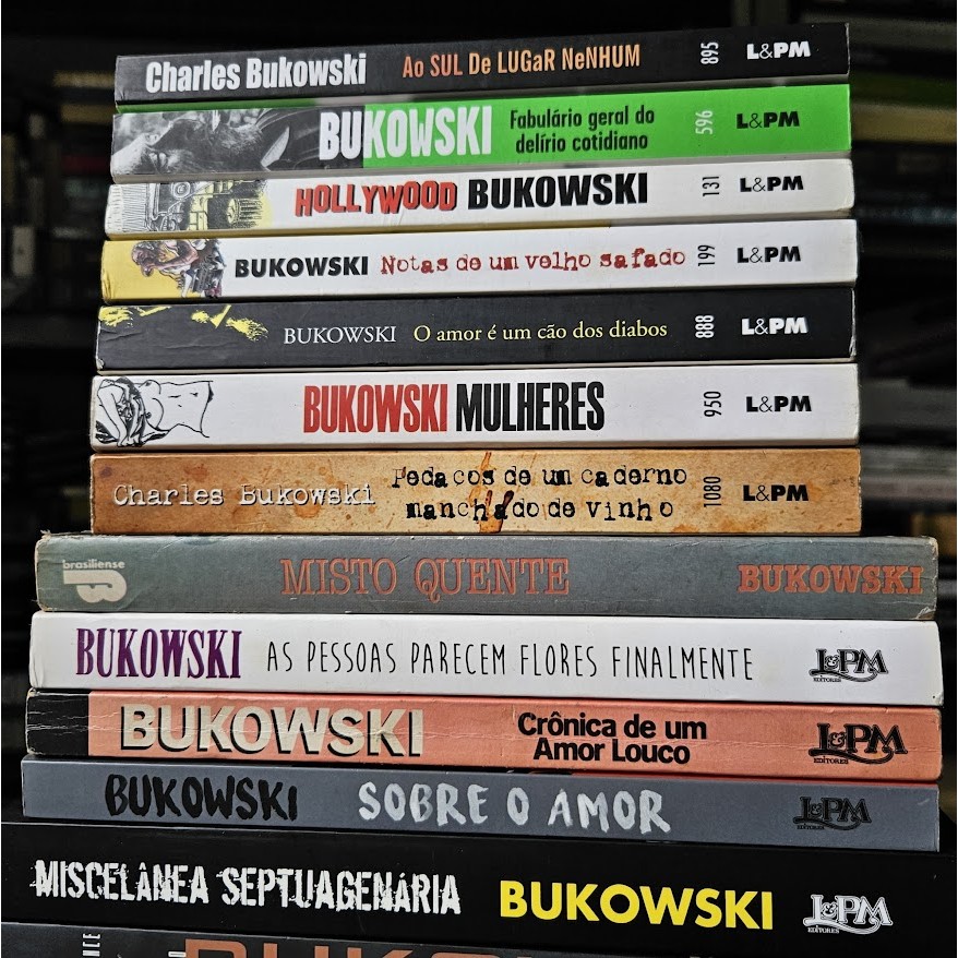 Combo Bukowski de Charles Bukoski | Shopee Brasil