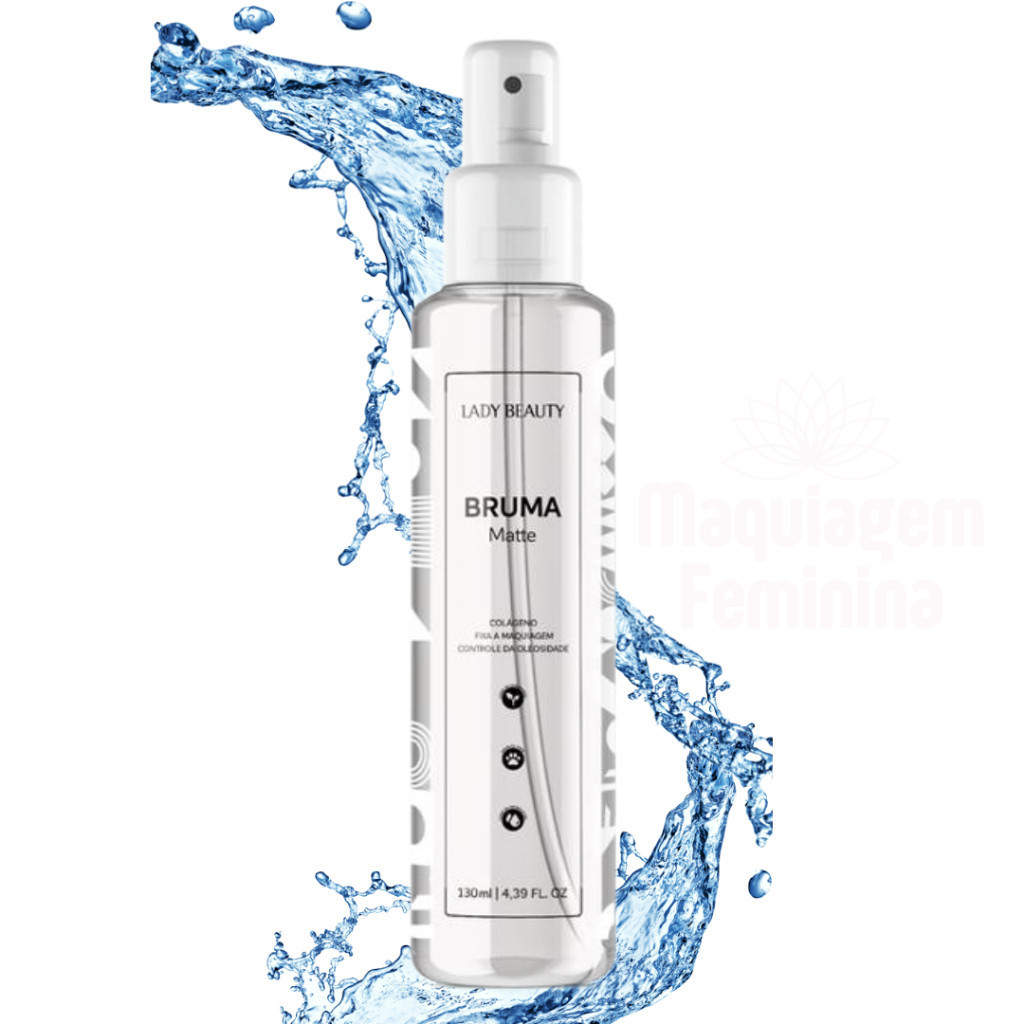 Bruma Refrescante de Maquiagem Fixação Prolongada Matte Longa Duração ...