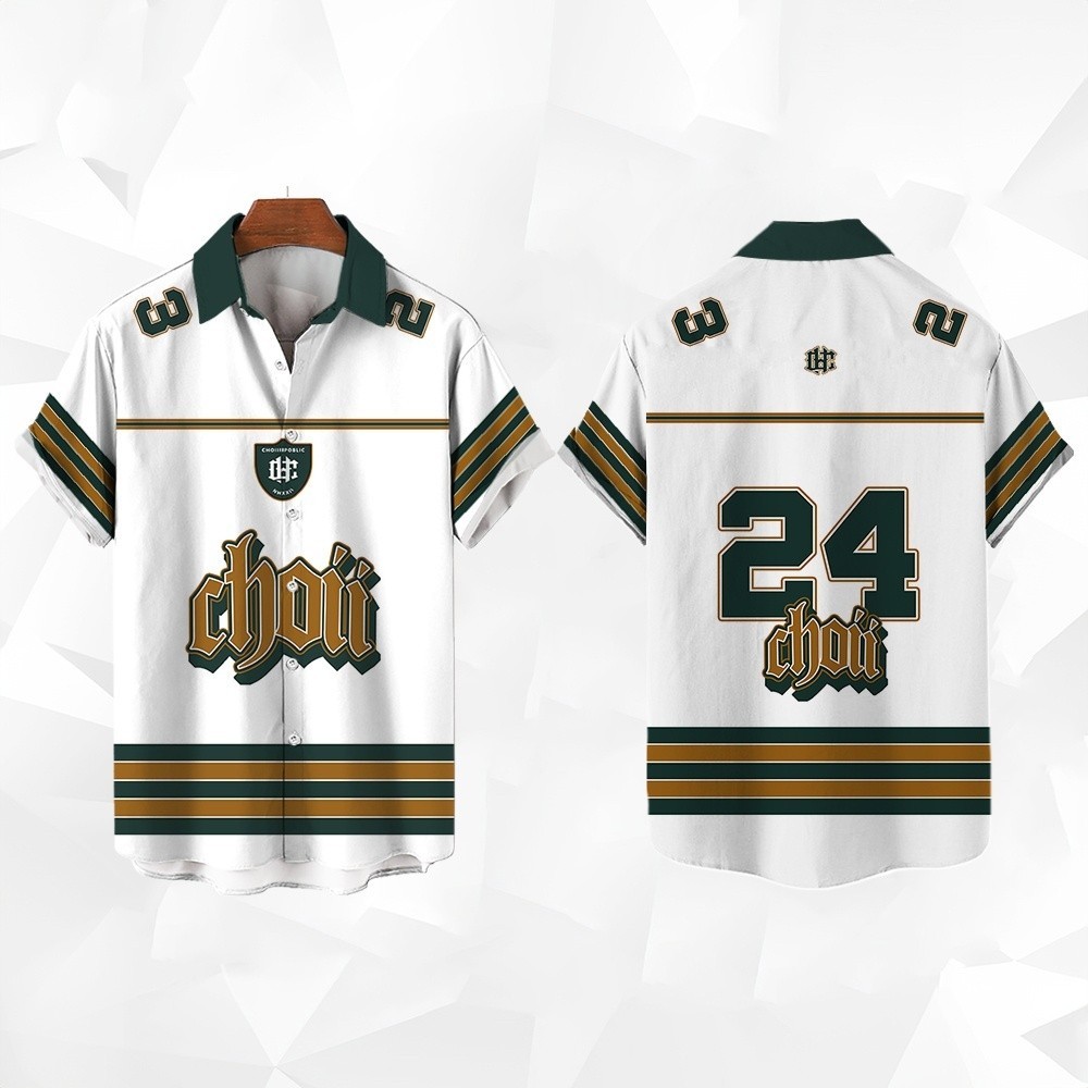 Camisa Baju Choii Masculina Choi Crime Bear Edição Limitada Tailândia ...