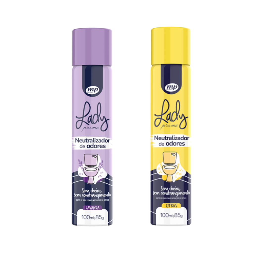 Kit Neutralizador de Odores Sem cheiro , Sem Constrangimento Lavanda e ...