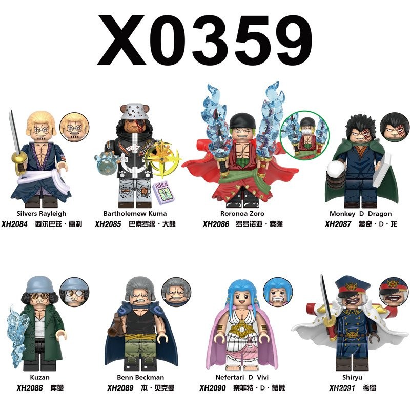 Novo One Piece Dragão Silhueta Beckman Urso Grande Rayleigh Faisão ...