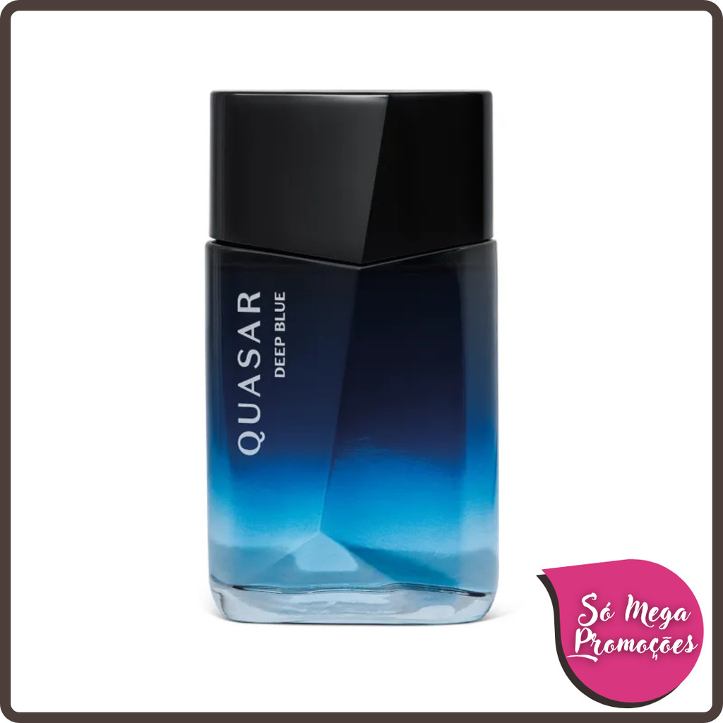 Quasar Deep Blue Desodorante Colônia 100ml | Shopee Brasil