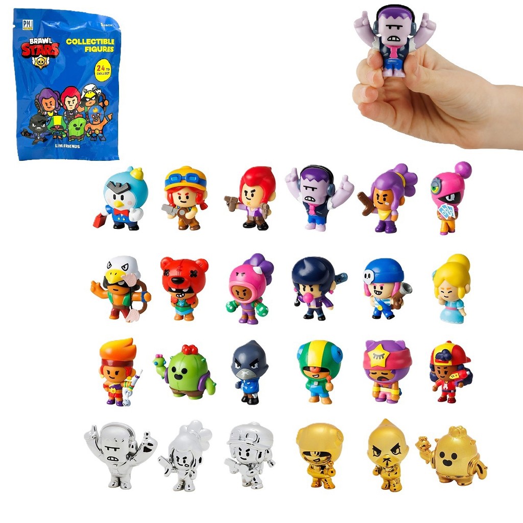 Brawl Stars Boneco Surpresa Colecionáveis Sortidos Kit C/ 3 | Shopee Brasil