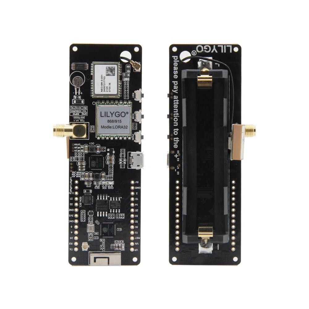 LILYGO Meshtastic AXP2101 T-Beam V1.2 ESP32 LoRa Placa De Desenvolvimento WiFi Bluetooth Display ...
