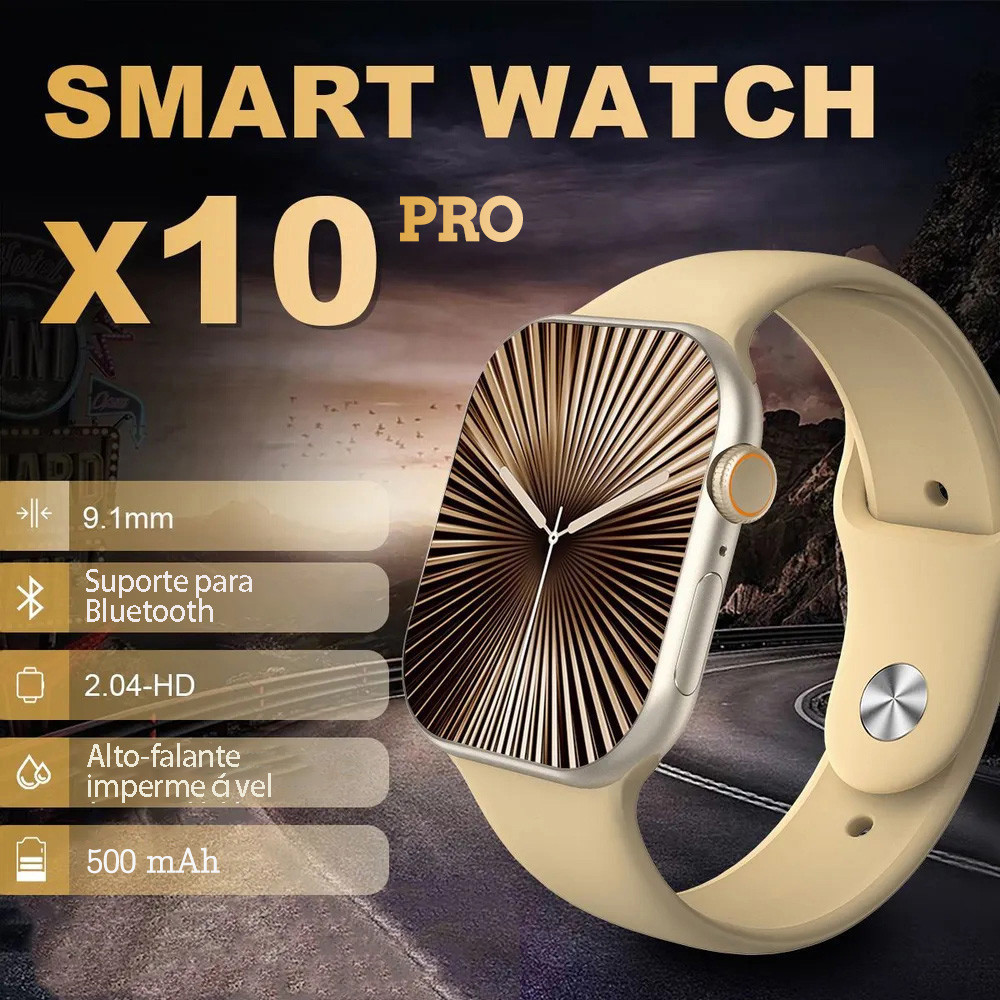Smartwatch X10 PRO Relogio Inteligente X10 Masculino E Feminino Chatgpt ...