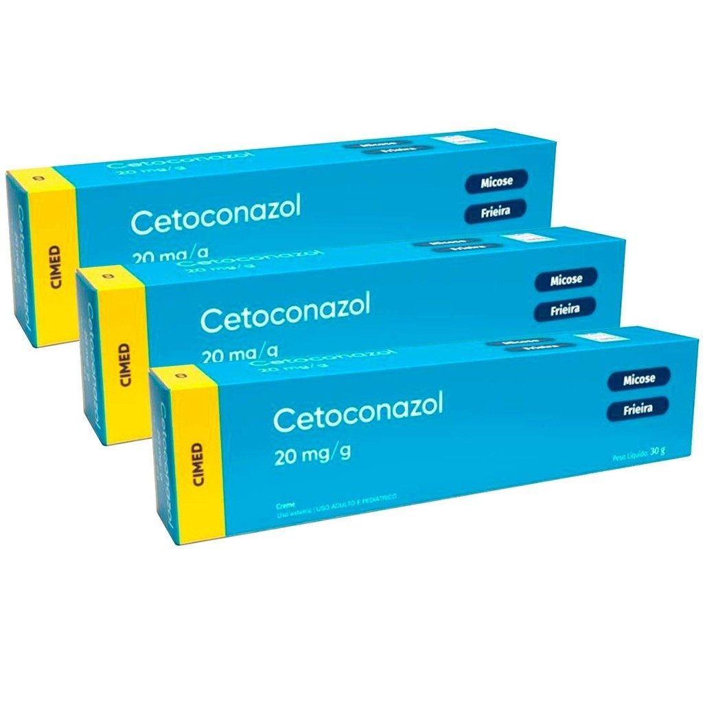 Cetoconazol 20mg/g Creme para Micose e Frieira 30g Cimed | Shopee Brasil