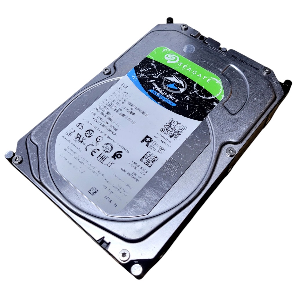 Hd Disco Rígido Interno Seagate Skyhawk Surveillance St4000vx013 4tb 3,5 Sata | Shopee Brasil