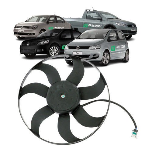 ELETROVENTILADOR DO RADIADOR VW GOLF FOX POLO GOL SAVEIRO VOYAGE G5 1.0 ...
