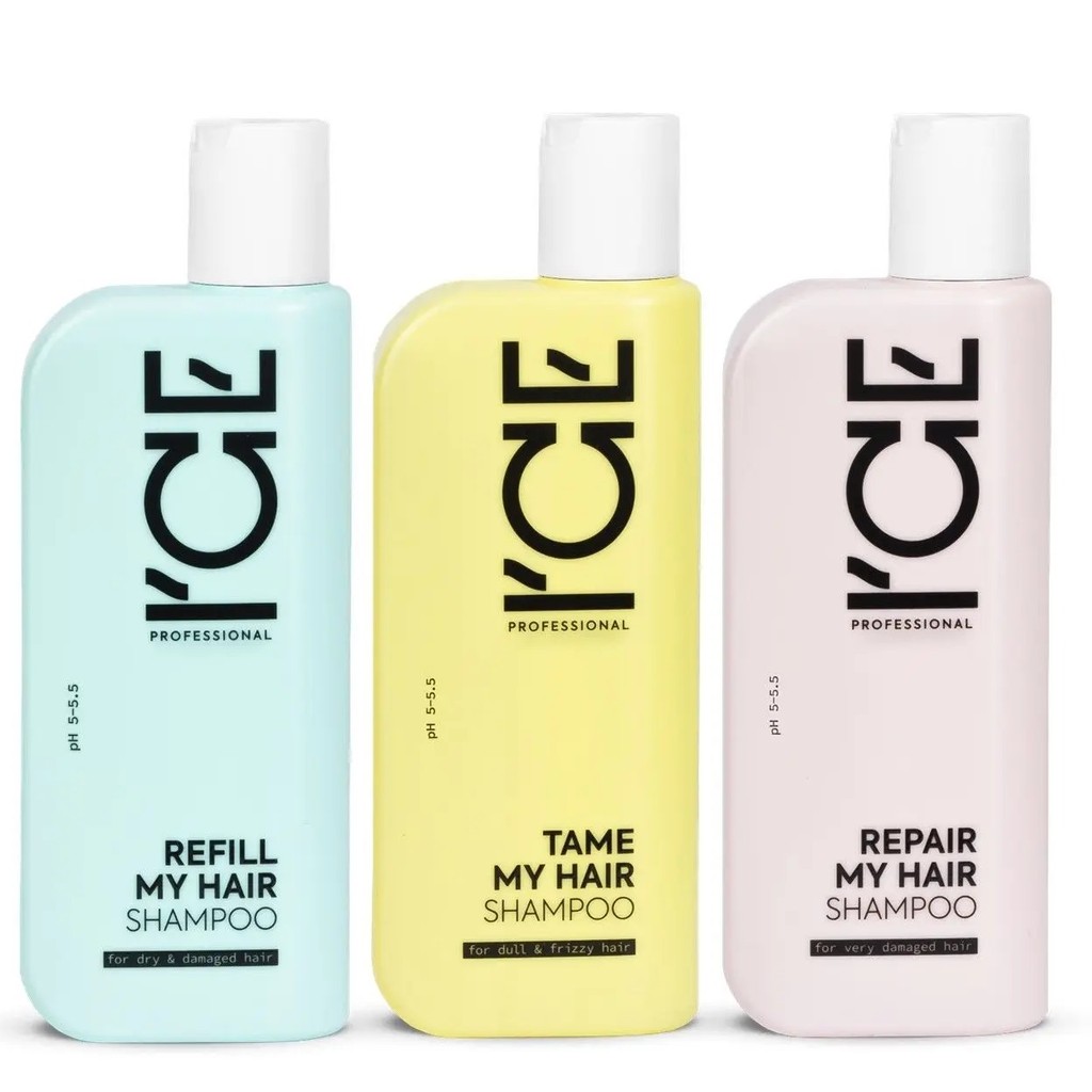 Ice Professional EE Cronograma Capilar Shampoos 3x250ml (Tame, Repair e ...