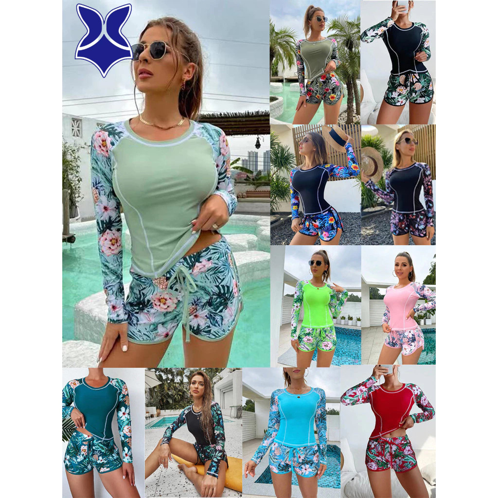 2025 Novo Estilo Conservador Fato de Banho Protetor Solar Europeu ...