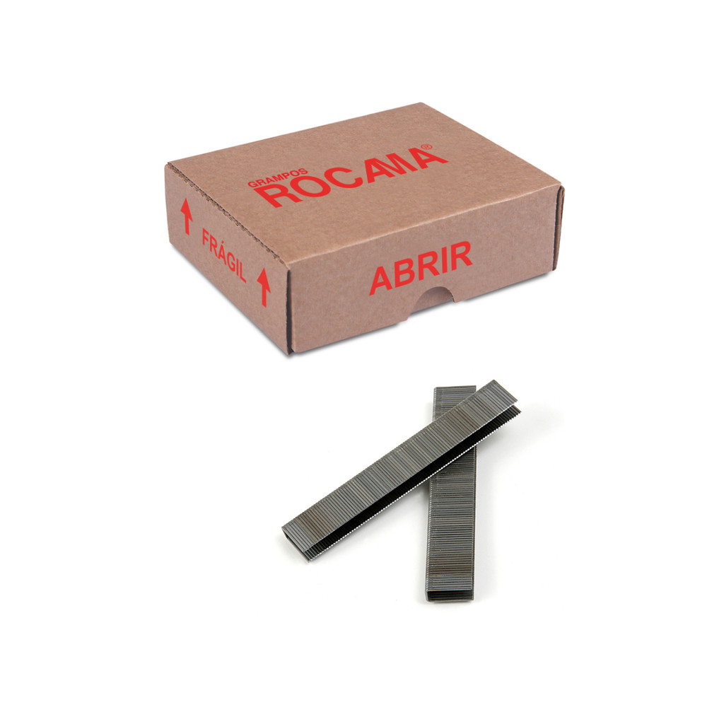 Grampo 90/38 Rocama (caixa c/ 4992 grampos) | Shopee Brasil
