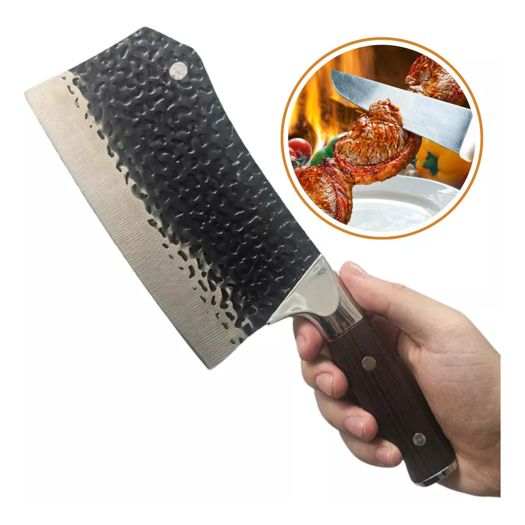 Cutelo Luxo Artesanal Lamina Afiada Com Lindo Detalhe no Cabo Deixando ...