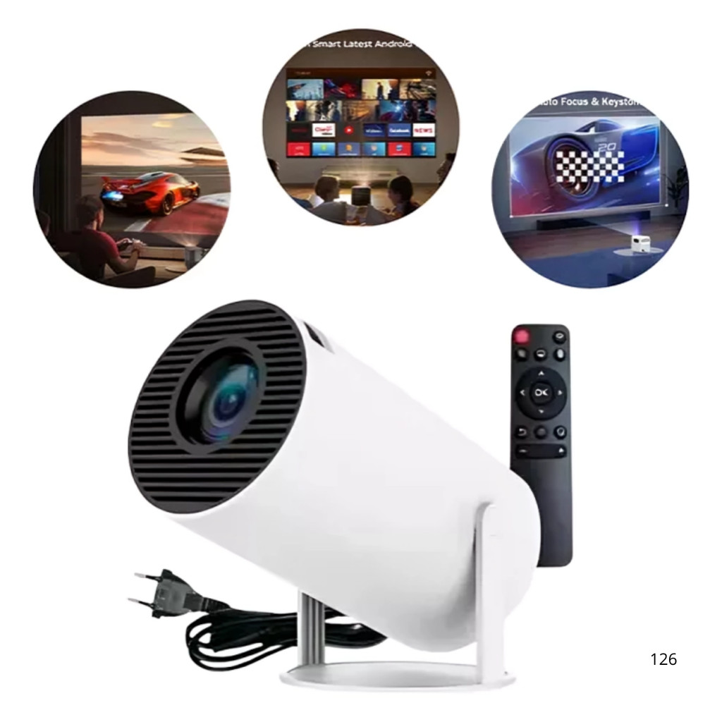 Projetor Magcubic Hy300 Hy320 Original Portátil Smart Android 11 4K Ultra HD HDMI Wifi Bluetooth ...