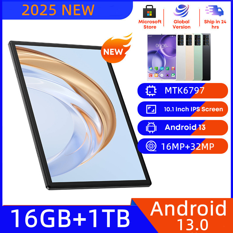 2025 novo estilo 16GB RAM 1TB ROM Tablet PC 12 Polegada 5G LTE Tablet ...