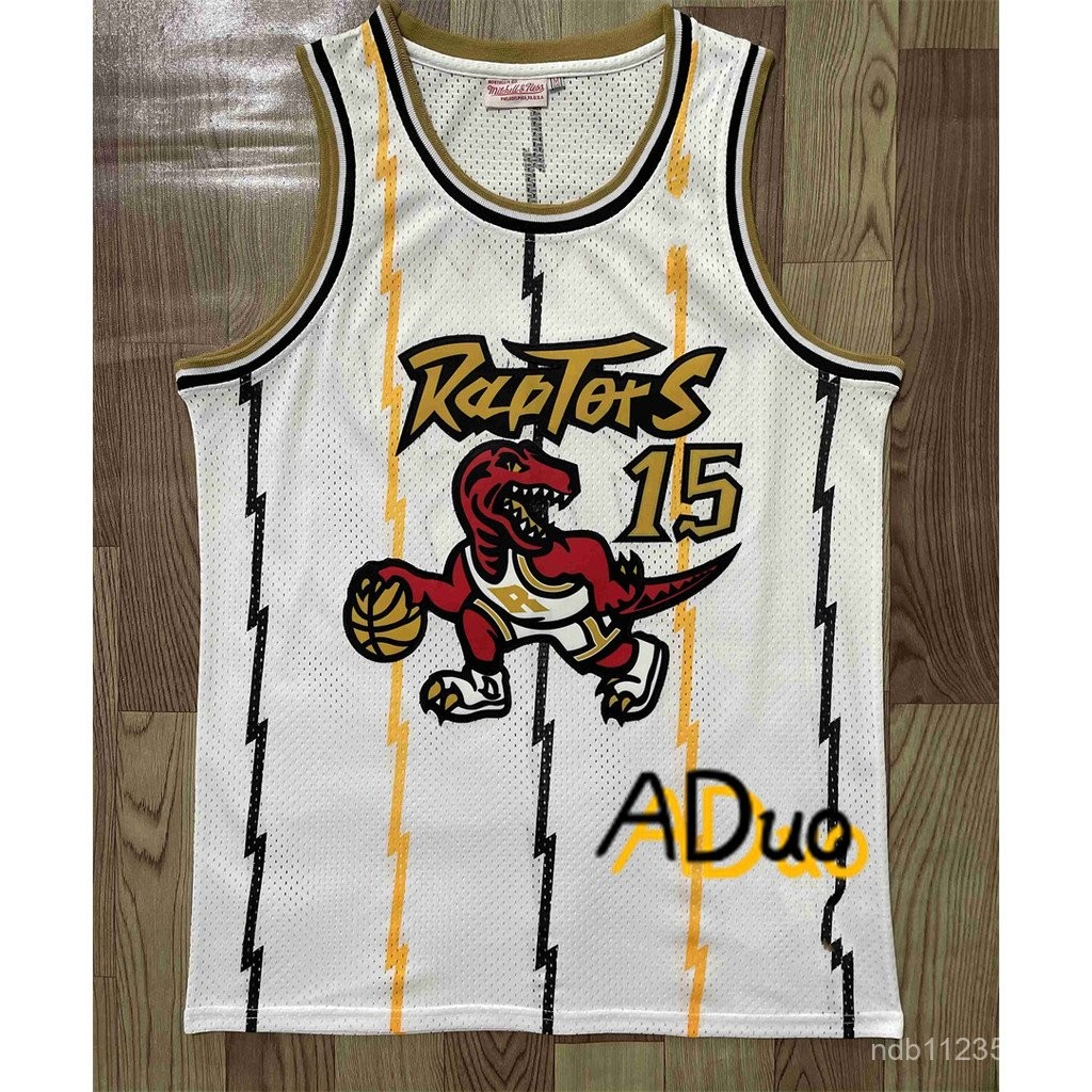 Camiseta Toronto Raptors #15 Vince Carter 1999-99 Camisa Regata ...