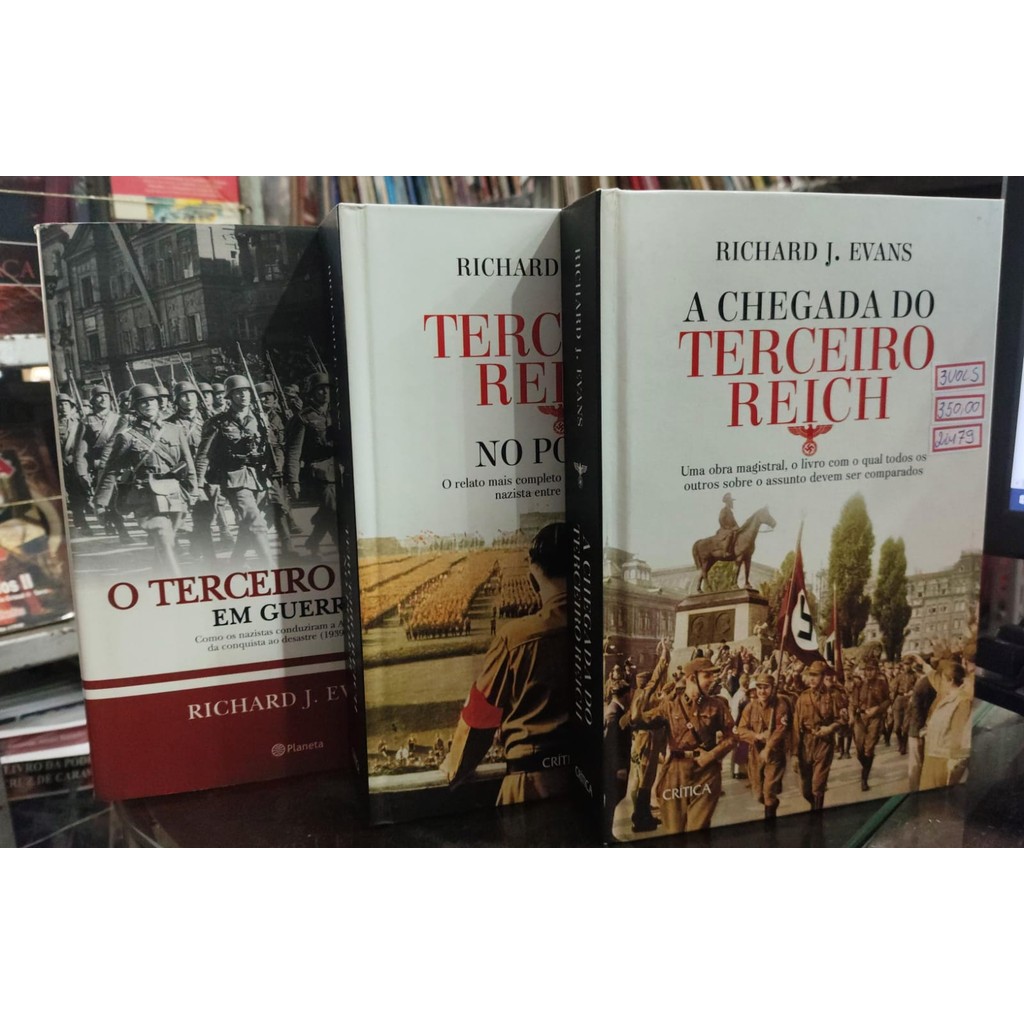 Combo Terceito Reich - 3 Volumes (A Chegada do Terceiro Reich, Terceiro ...
