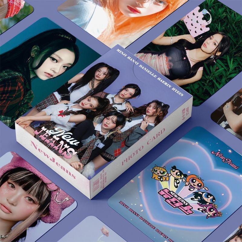 50-124pcs NJ Laser Hologram Lomo Cards 2nd Anniversary How Sweet Album ...