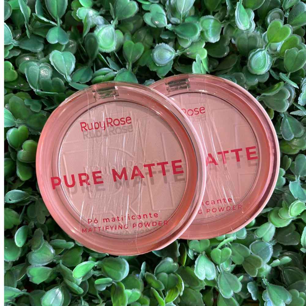 Pó Matificante Ruby Rose Pure Matte | Shopee Brasil
