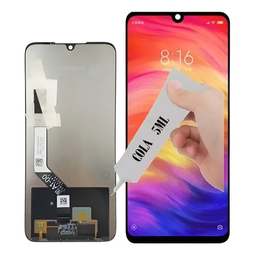 Tela Display Lcd Frontal Para Redmi Note 7 Note 7 Pro + Cola | Shopee Brasil