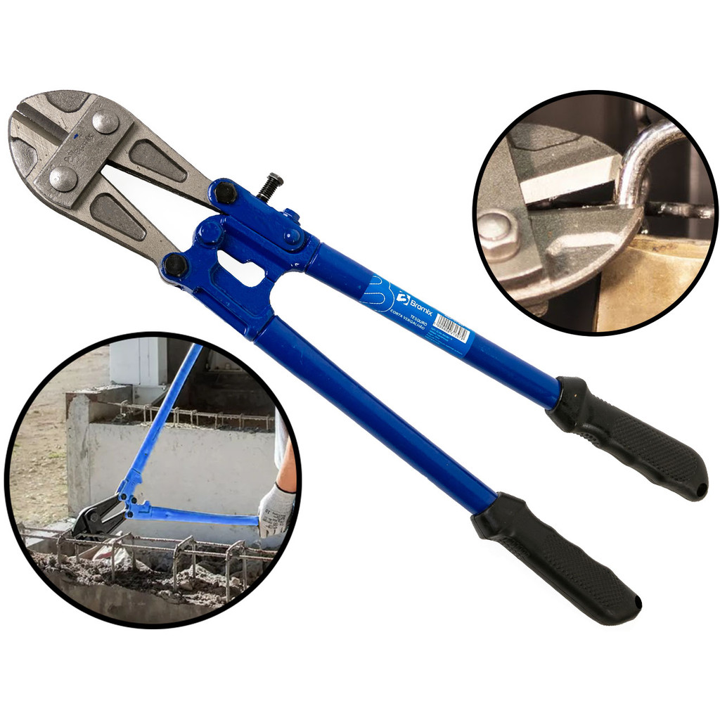 Alicate Corta Vergalhão Cabos Arame Tesoura Profissional 24 Polegadas ...