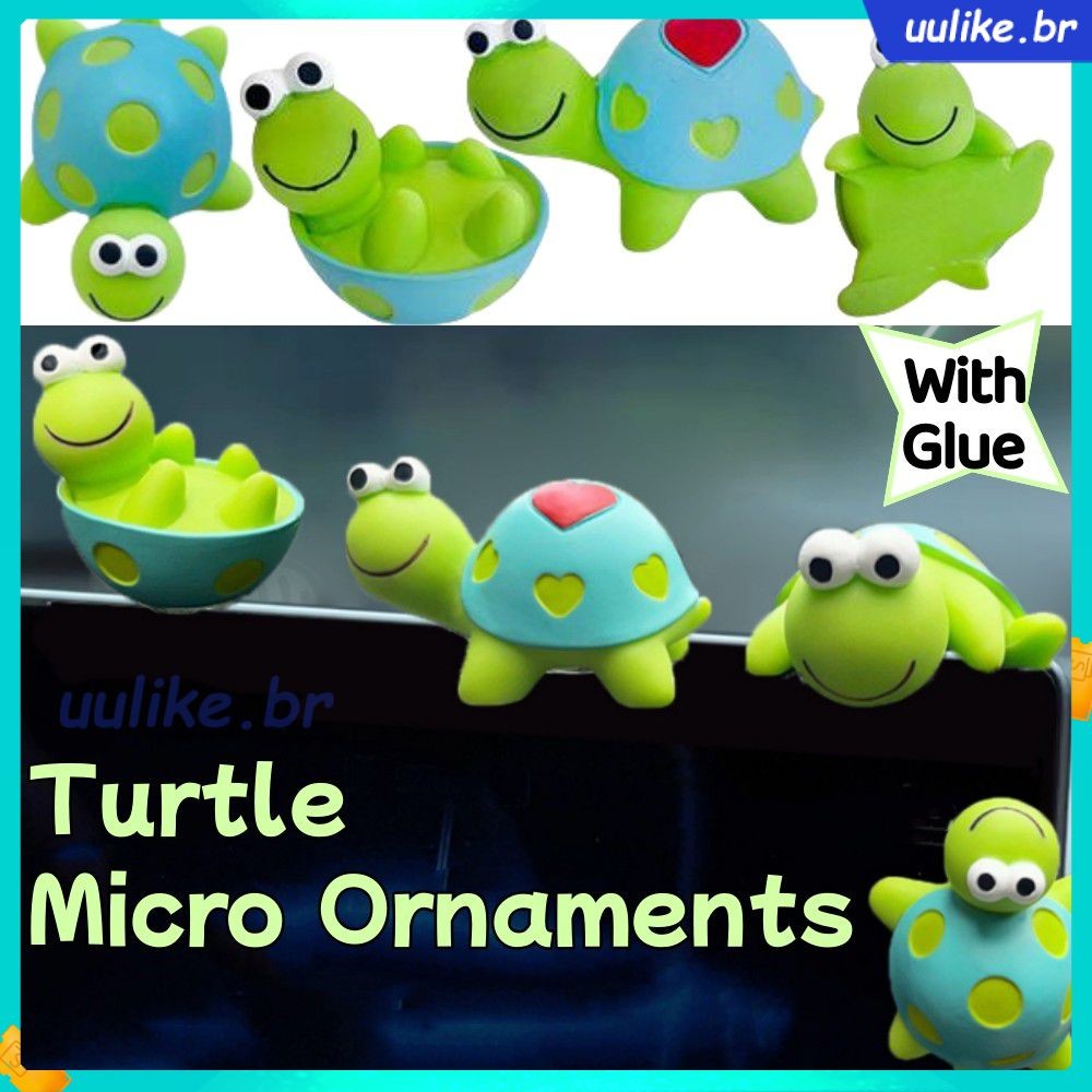 Mini Crawling Turtle Ornaments - Computer Display Screen Decoration ...