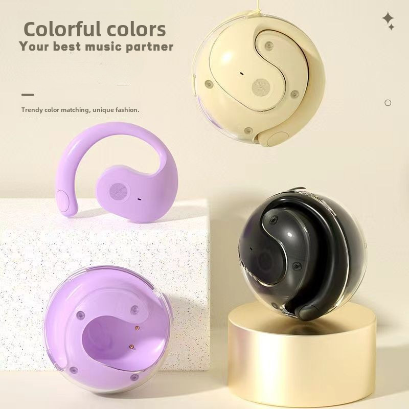 bluetooth earphone Earhook TWS Gaming On Ear Earbuds Wireless Earphones ...