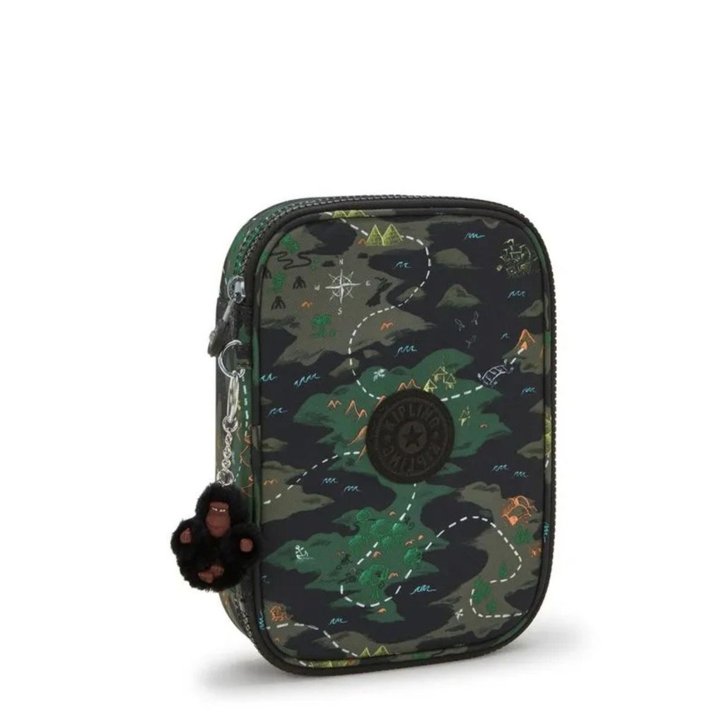 Kipling Estojo Escolar 100 Pens Camo Treasure | Shopee Brasil