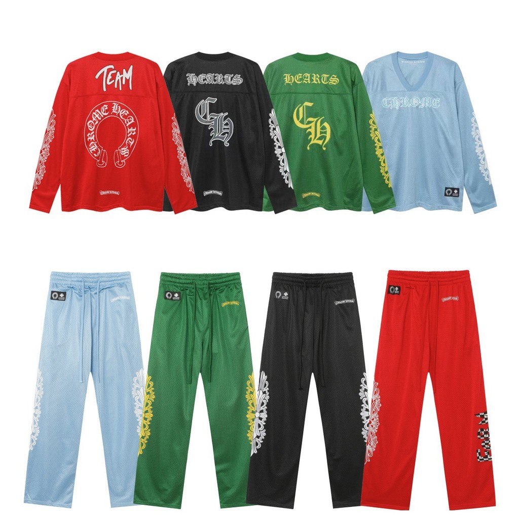UW5R Chrome Hearts 24SS Conjunto De Uniforme Esportivo mattyboy Limited ...