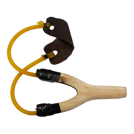 Estilingue Mini Reforçado Cabo madeira | Shopee Brasil