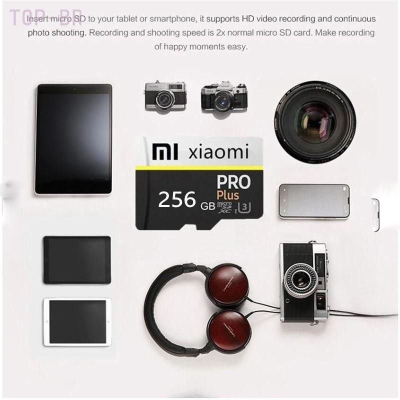 Cartão TF 256 Gb 1 Tb 64 Adequado Para MP3/MP4/Celular/Dashcam/Jogo De ...