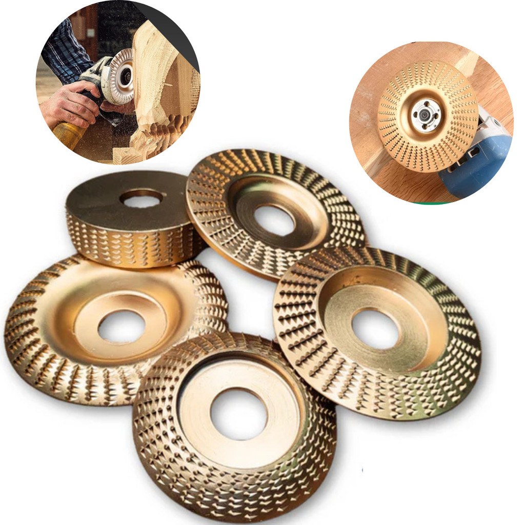 Kit Discos de Desbaste Ângulo Para Lixar Madeira 5 Peças Disco Para ...