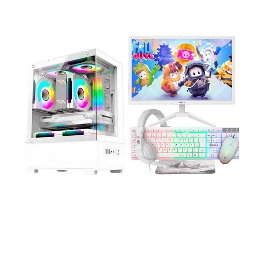 PC Gamer Branco Completo Intel Core i5 Memoria Ram 16GB SSD 240GB ...