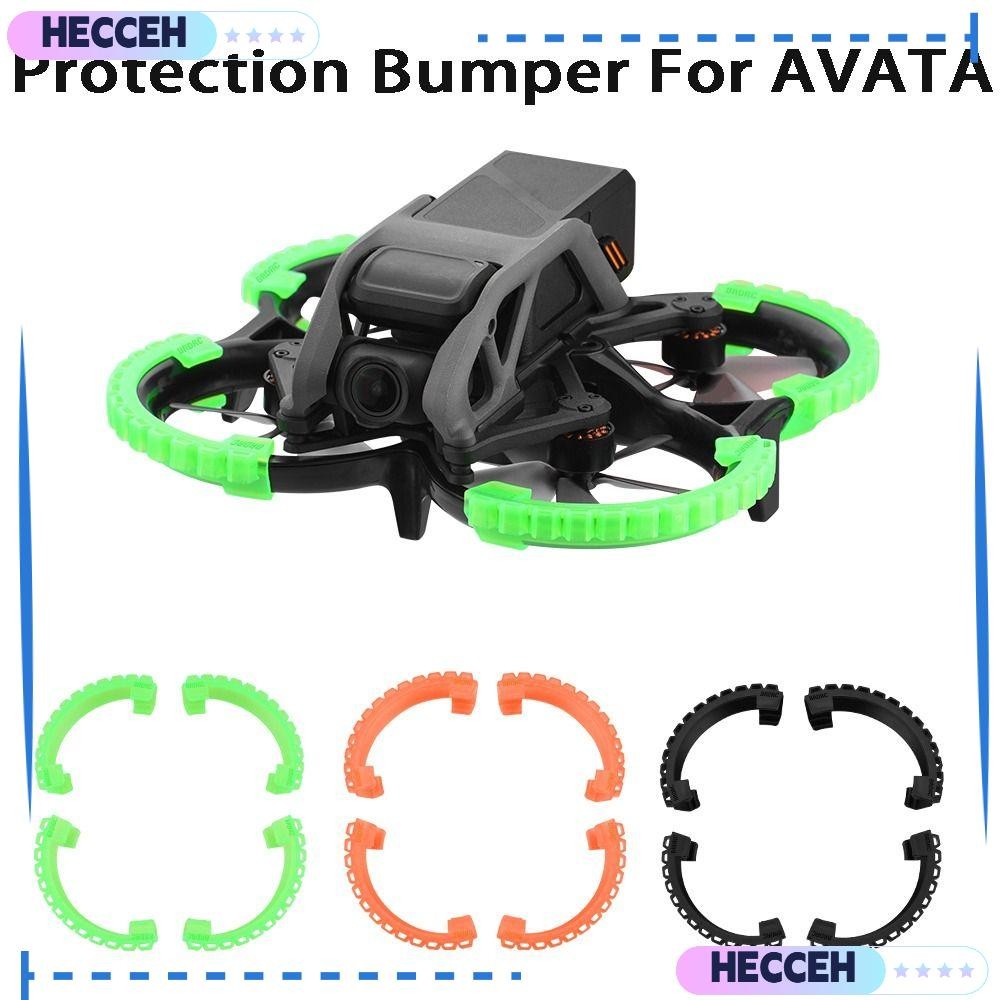 HECCEH1 Hélice Guarda Drone Anti-Queda Buffer Anéis De Borracha Para ...