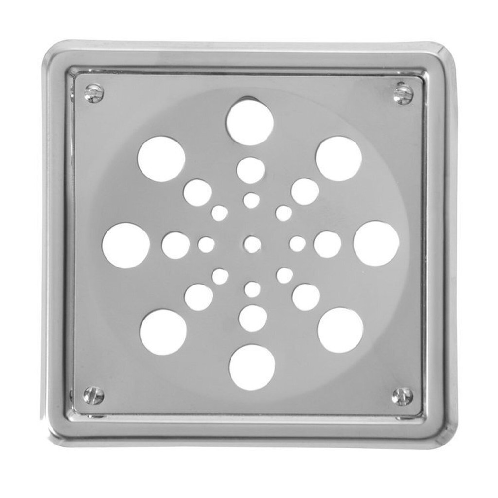 Kit 5 Grelha Quadrada em Aço Inox 9,4 X 9,4cm com Caixilho Astra ...