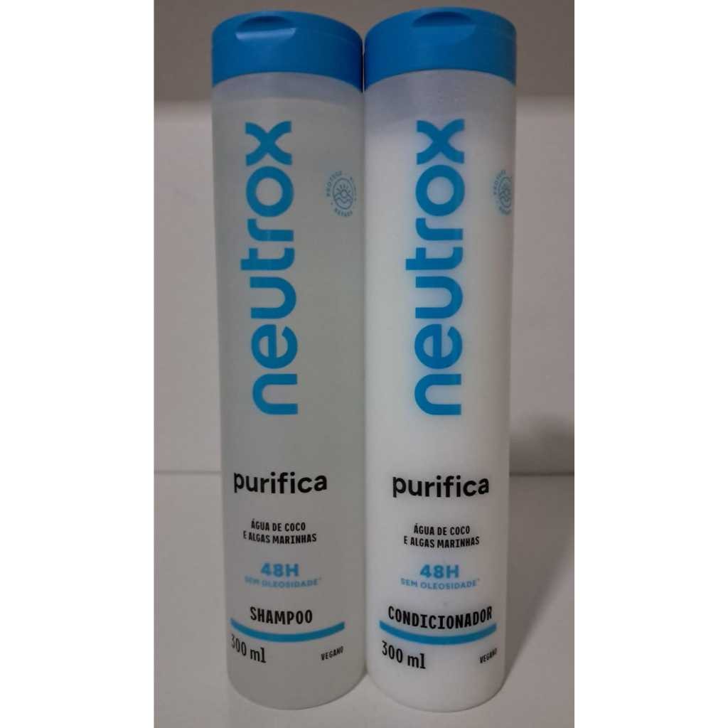 KIT NEUTROX PURIFICA SHAMPOO+CONDICIONADOR Original | Shopee Brasil