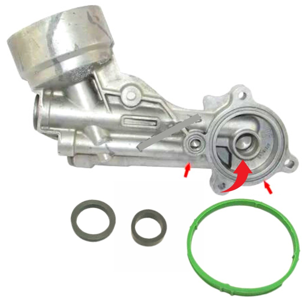 Kit Anel Junta Suporte Filtro Óleo Citroen C3 C4 Aircross | Shopee Brasil
