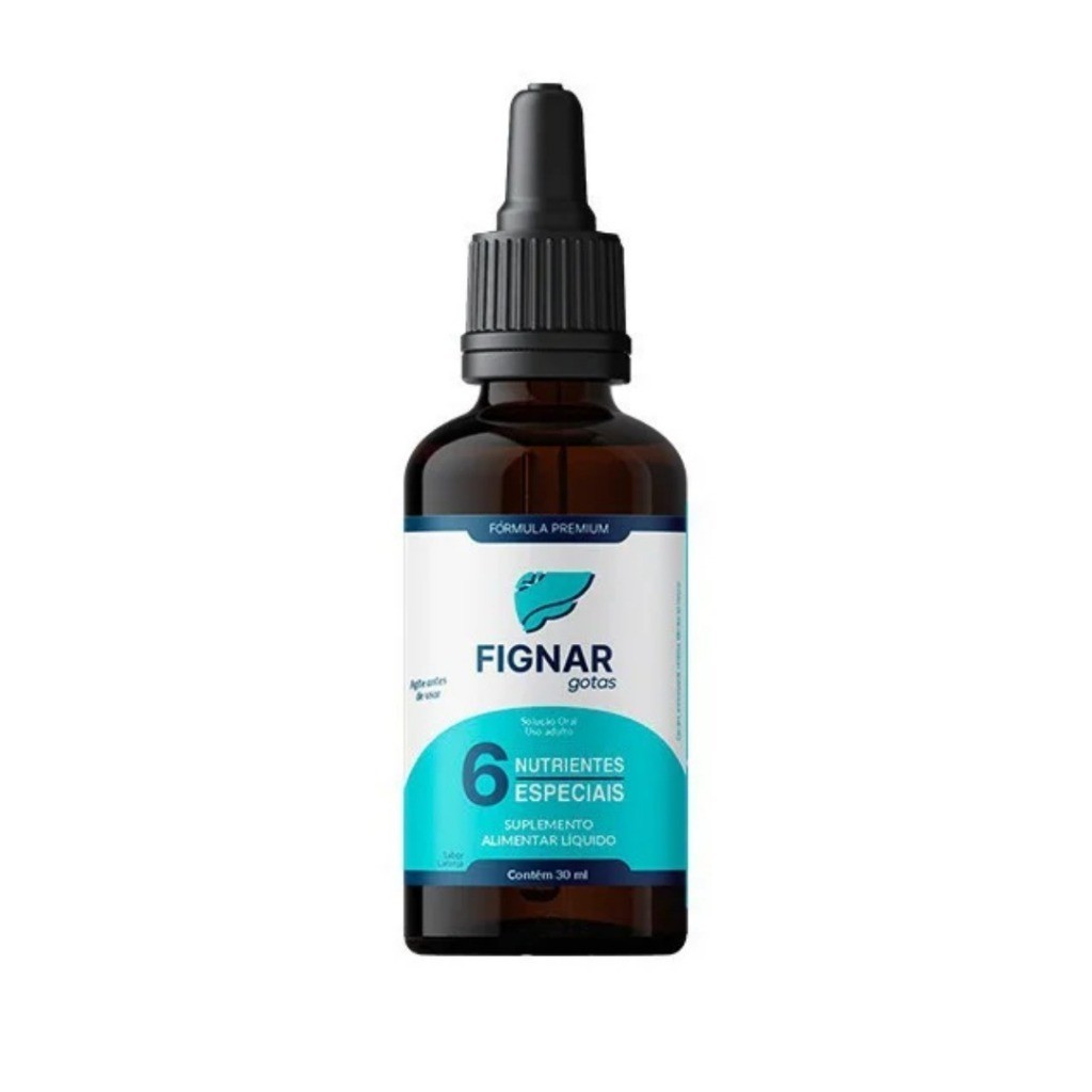 Fignar Gotas 30ml Suplemento Alimentar Natural | Shopee Brasil