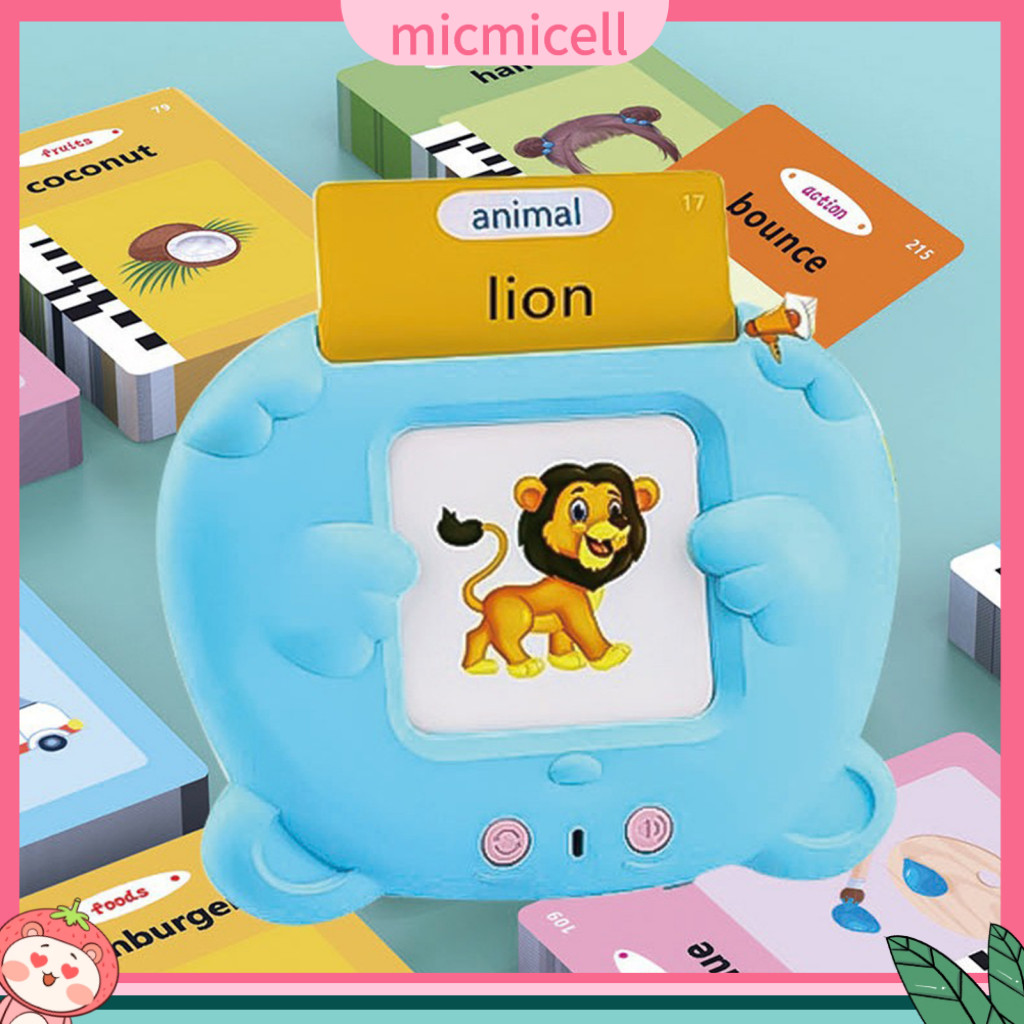 Children Learning Machine Toddlers Talking Flash Cards for Kids ...