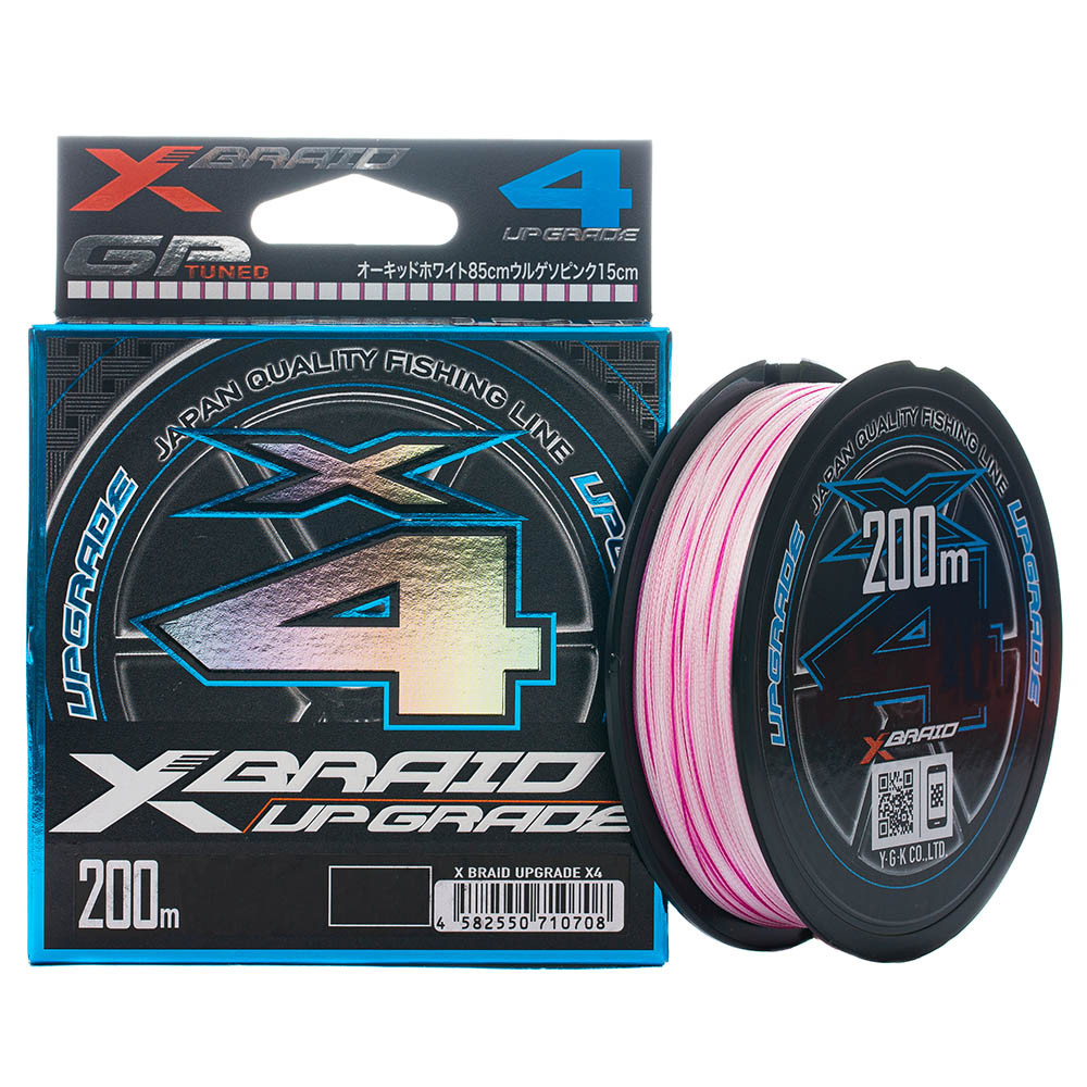 Linha de Pesca YGK X-BRAID X4 Upgrade 4 fios 200m | Shopee Brasil