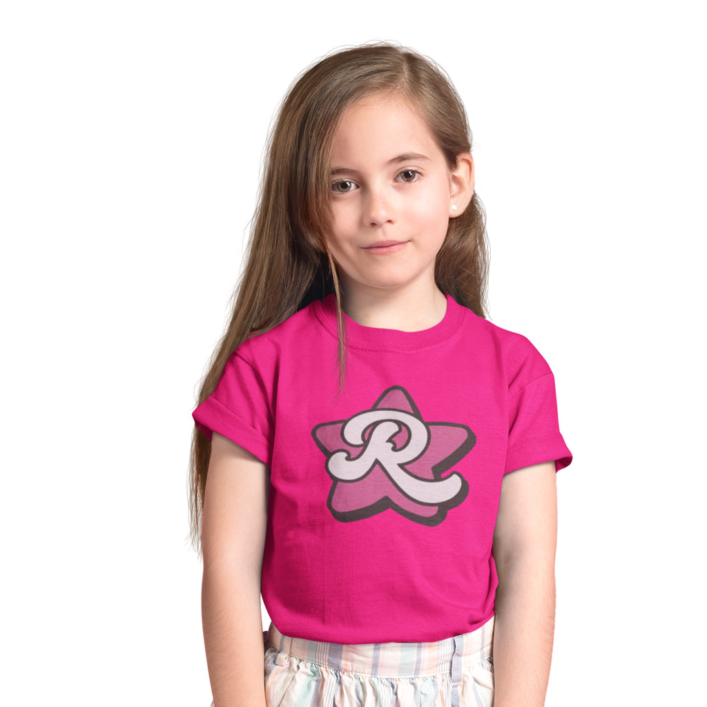 Camiseta Infantil Emily Vick Youtuber Os Rosas Estrela Elementos ...