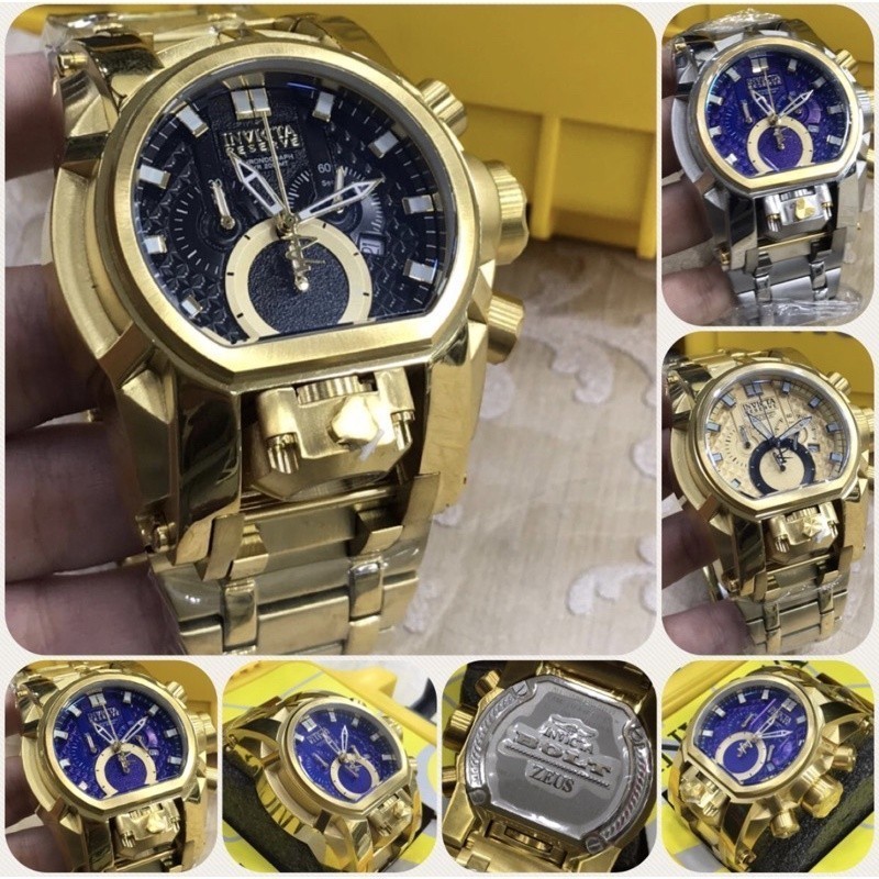 Relogio Invicta Reserve Bolt Zeus Magnum Gold18k 25209 20111 25210 ...