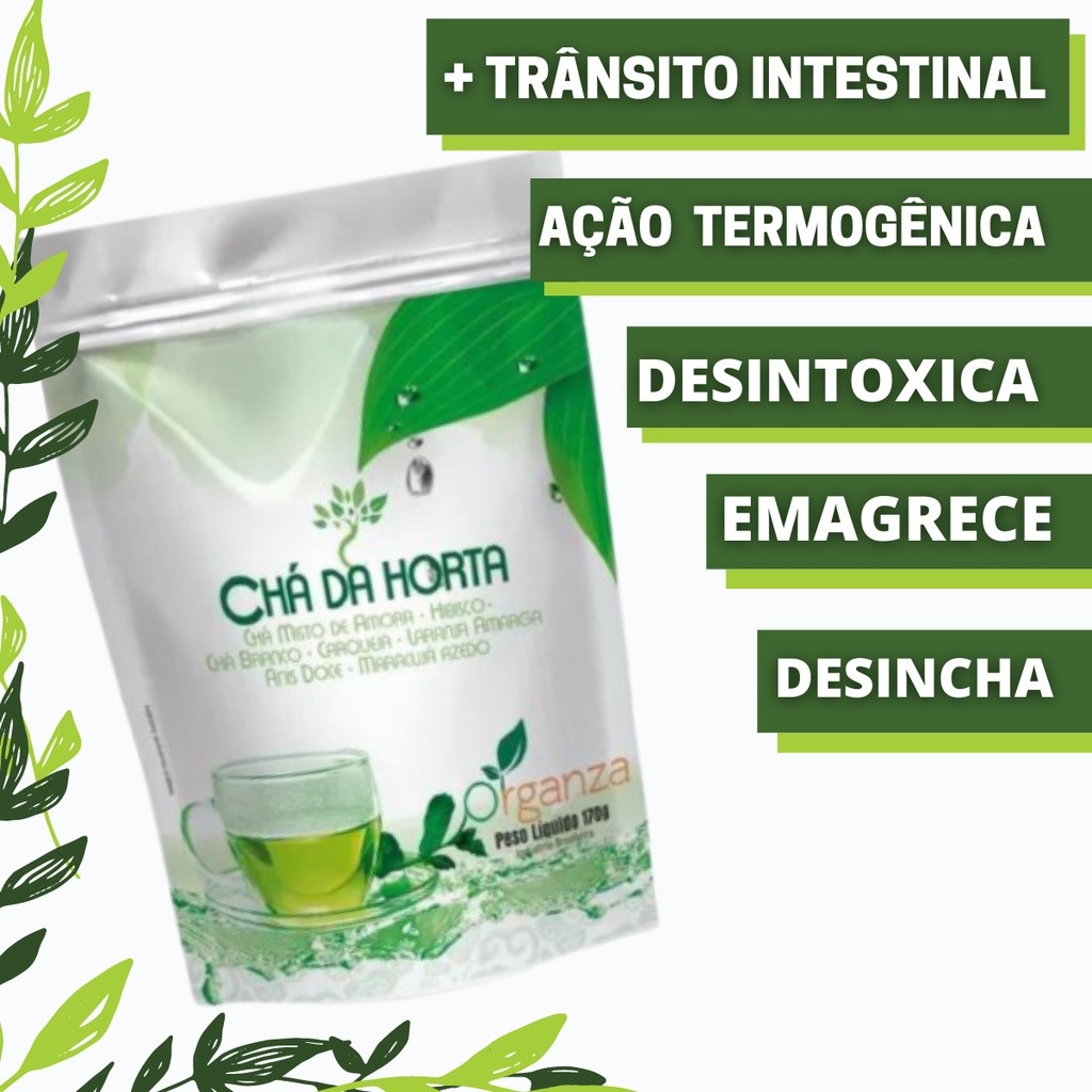 Chá Da Horta 7 Ervas Organza Alimentos | Shopee Brasil
