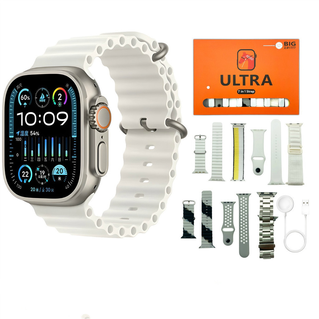 Smartwatch 7 Em 1 Alças 49mm Full Touch Screen Sport su | Shopee Brasil